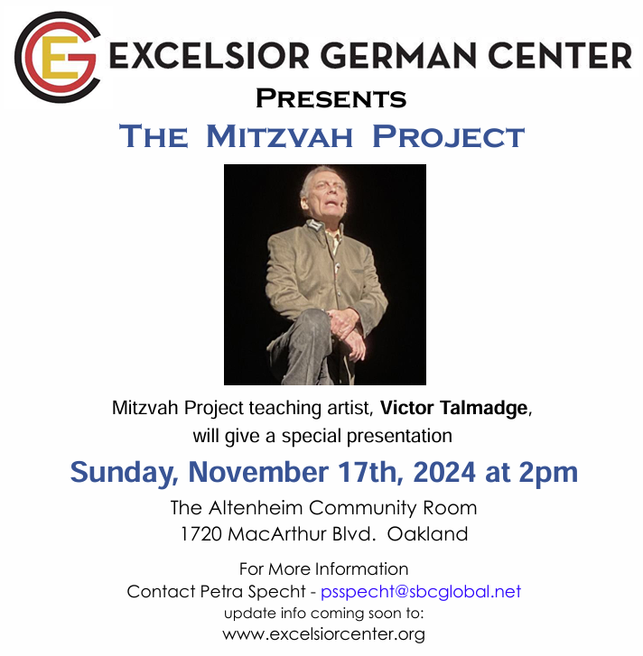 Mitzvah Project 2024 - The Excelsior German Center